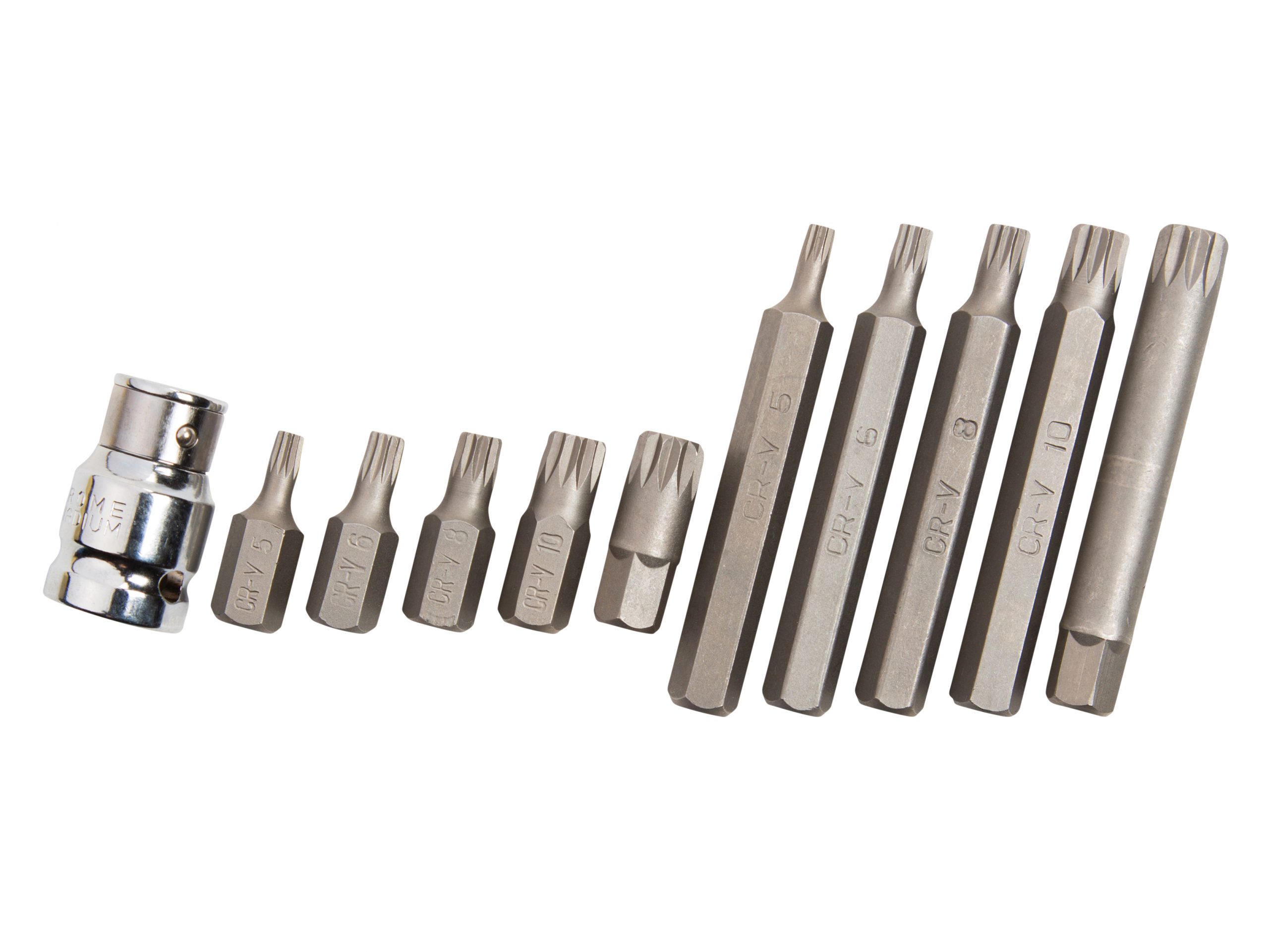 Spline Bit Set, 11 Piece - Sterling Power Tools