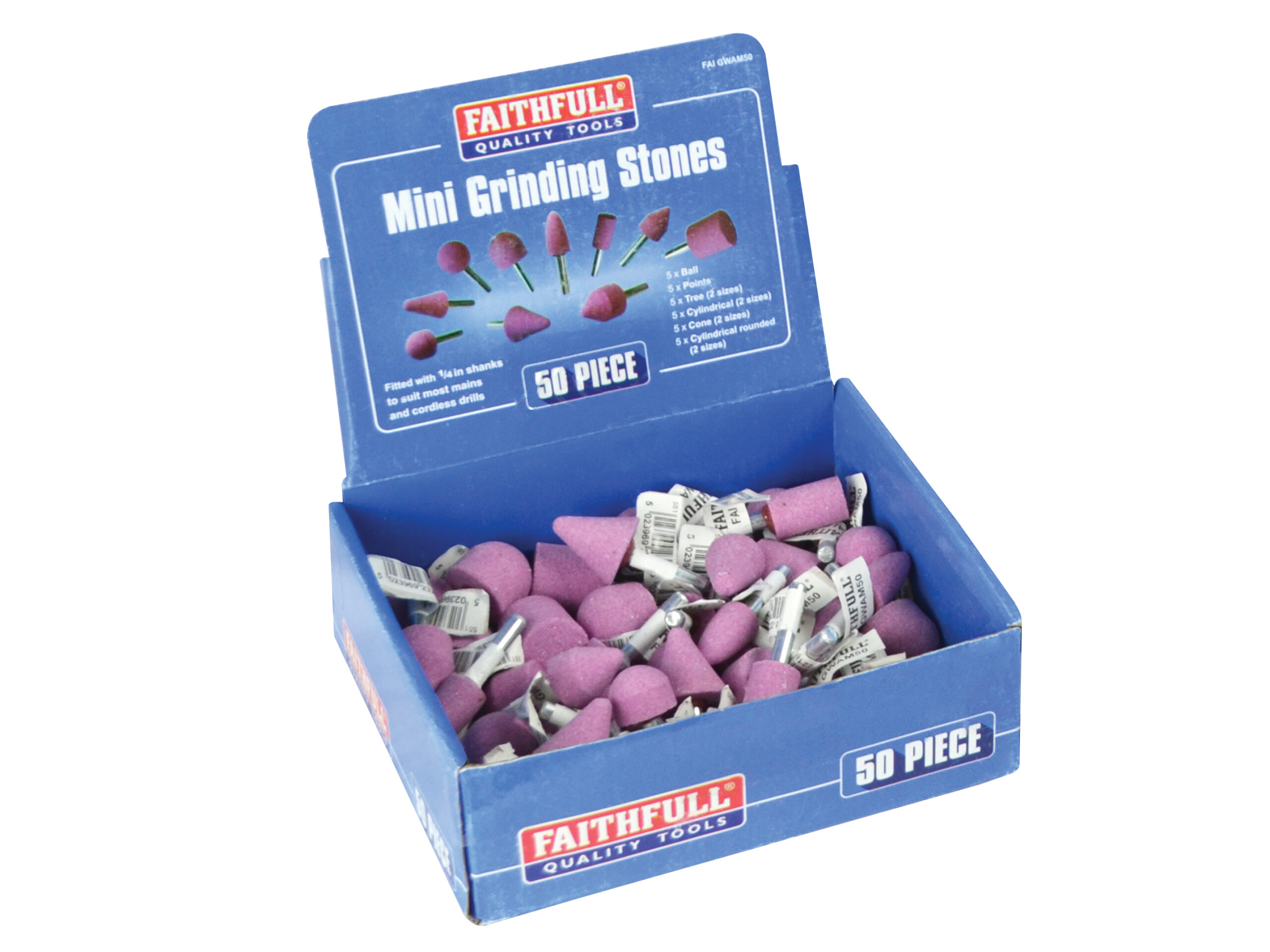 Mini Grinding Wheel Assortment, 50 Piece - Sterling Power Tools
