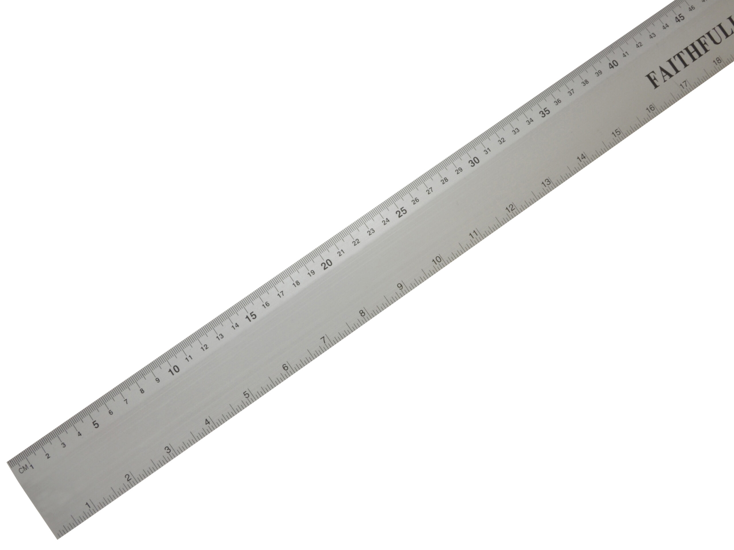 Aluminium Flat Rule 1m/39in - Sterling Power Tools