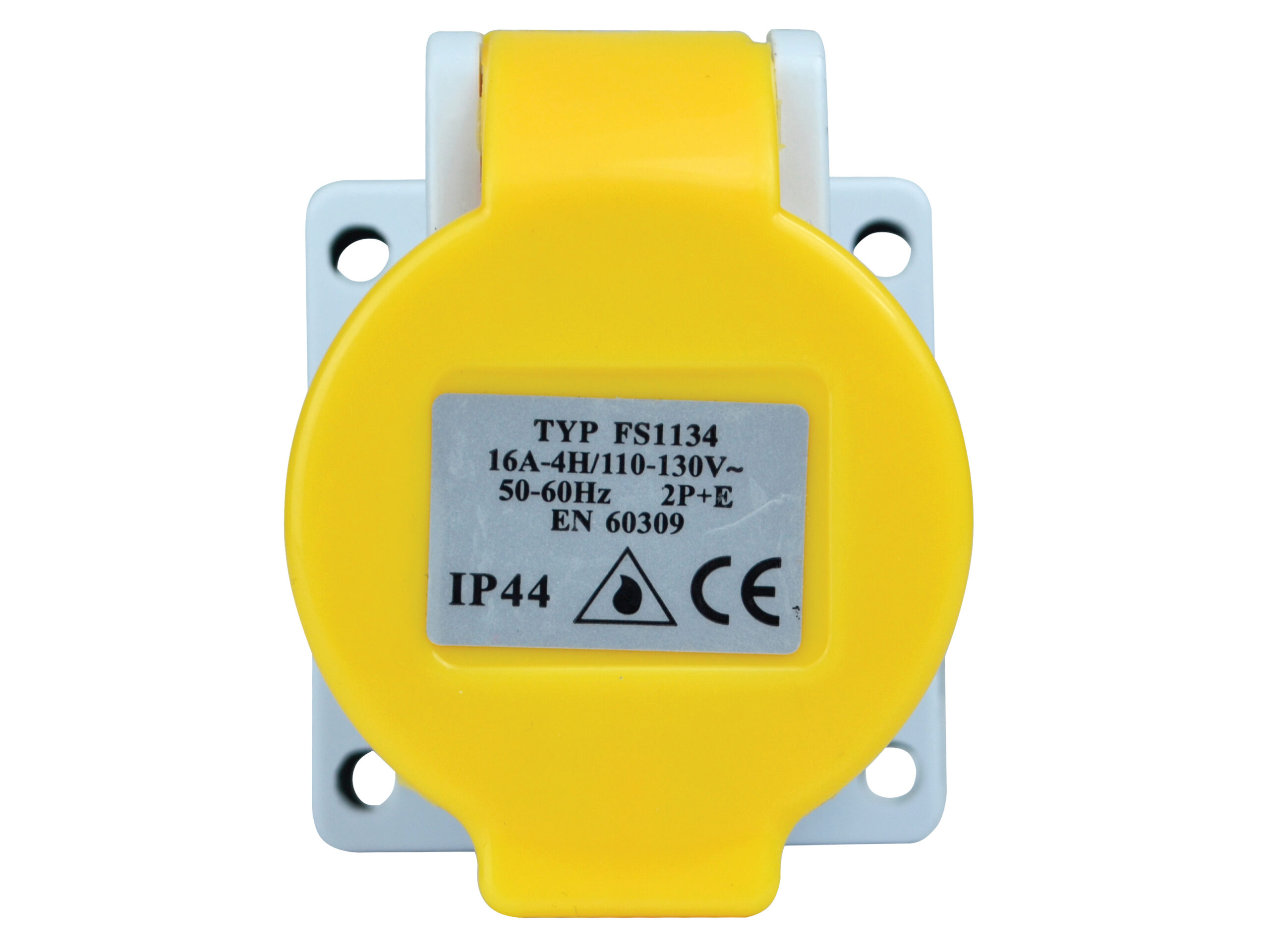 FAITHFULL POWER PLUS IP44 Panel Socket 16A 110V - Sterling Power Tools