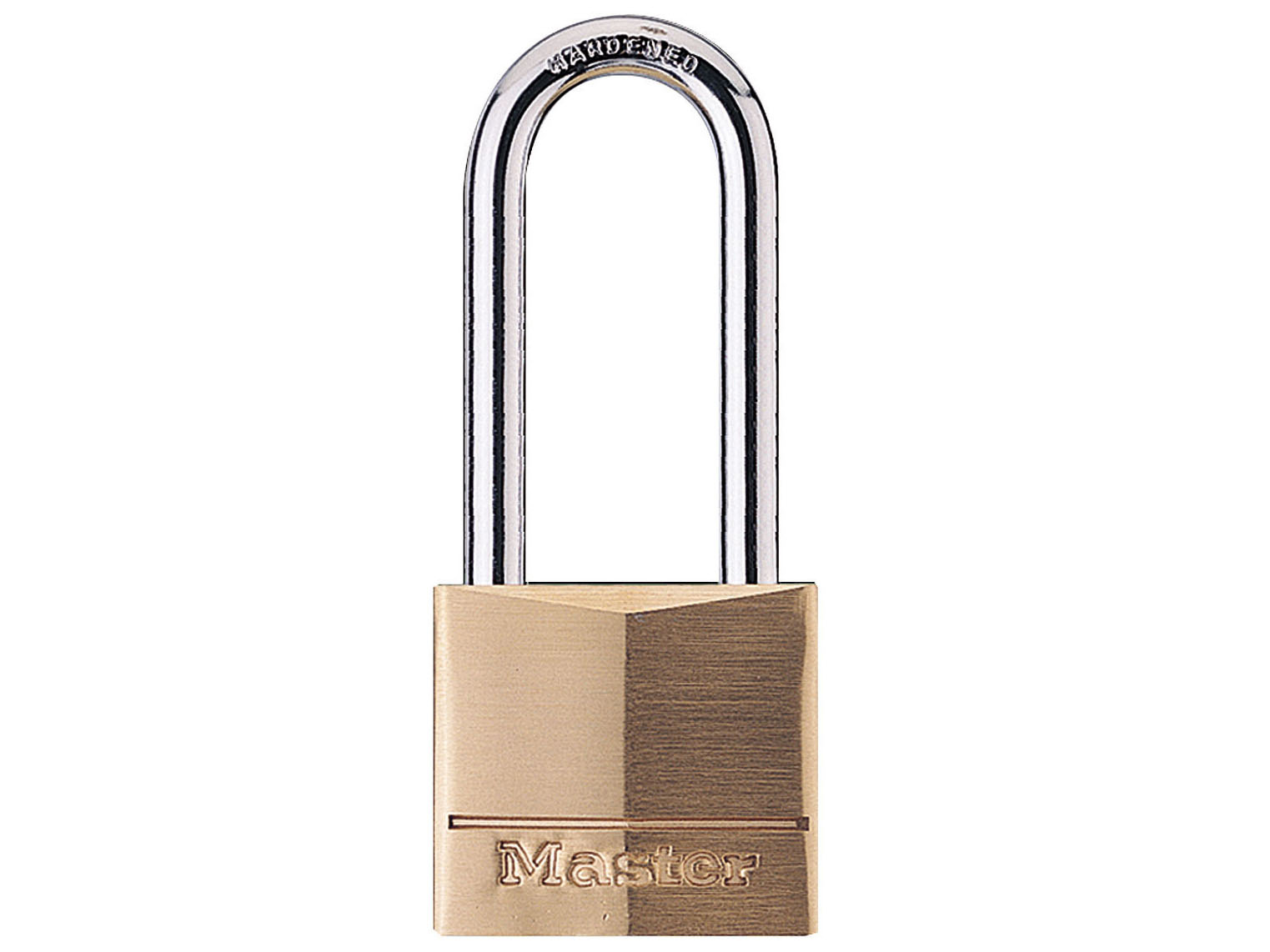 MASTER LOCK 140EURDLH Solid Brass 40mm Padlock 4-Pin - 51mm Shackle ...