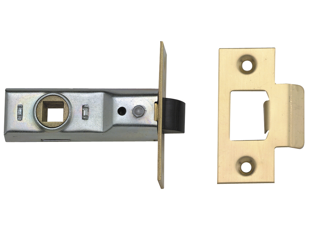 Tubular Mortice Latch 2648 Polished Brass 76mm 3in Box - Sterling Power ...